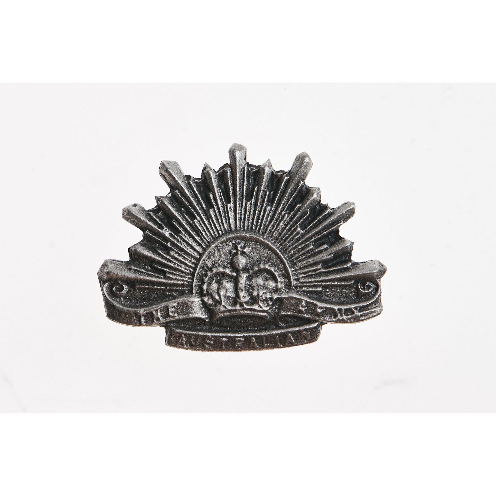 The Australian Rising Sun Pewter Lapel Pin Small – Buckingham Pewter