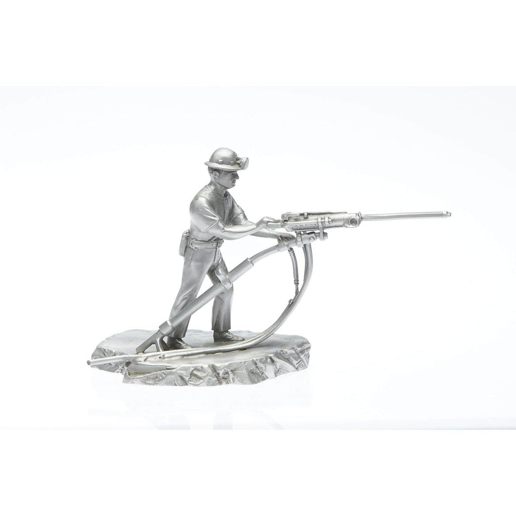 M001 Air Leg Miner Figurine - Handmade Pewter | Buckingham Pewter